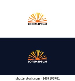 Modern Sun Logo Vector Download 스톡 벡터(로열티 프리) 1489198781 | Shutterstock