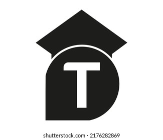 Modern T Letter Logo Design Template Stock Vector (Royalty Free ...