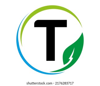 Modern T Letter Logo Design Template Stock Vector (Royalty Free ...