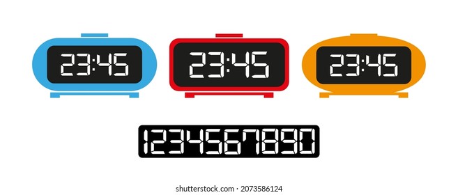 1,730 Clock numbers kids Stock Illustrations, Images & Vectors ...