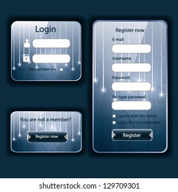 990 Web Card Login Form Images, Stock Photos & Vectors | Shutterstock