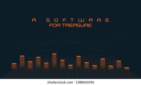 Modern Tech Savvy Background Design Stock Vector (Royalty Free ...