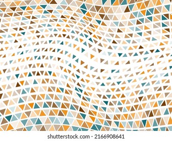 Modern Triangles Halftone Texture Fade Triangular Stock Vector (Royalty ...