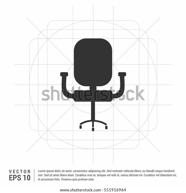 Modern Vector Office Chair Graphic Stock Vector (Royalty Free ...