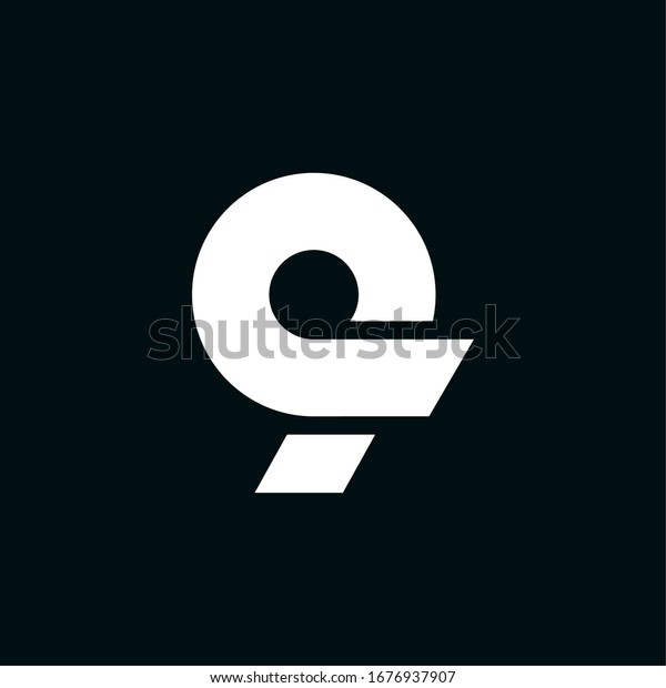 Modern Vector Wing Logo Number 9 Stock Vector (Royalty Free) 1676937907