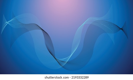 Modern Very Impressive Blue Gradient Background Stock Vector (Royalty ...
