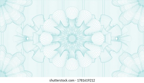 Modern Watermark Banknotes Vector Illustration Detailed Stock Vector ...