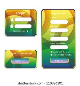 990 Web Card Login Form Images, Stock Photos & Vectors | Shutterstock