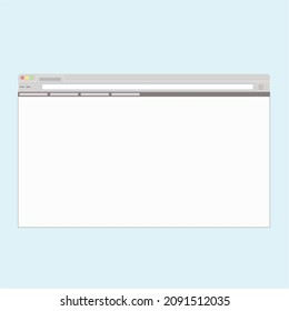 Modern Website Screen Vector Illustration Internet Stock Vector ...