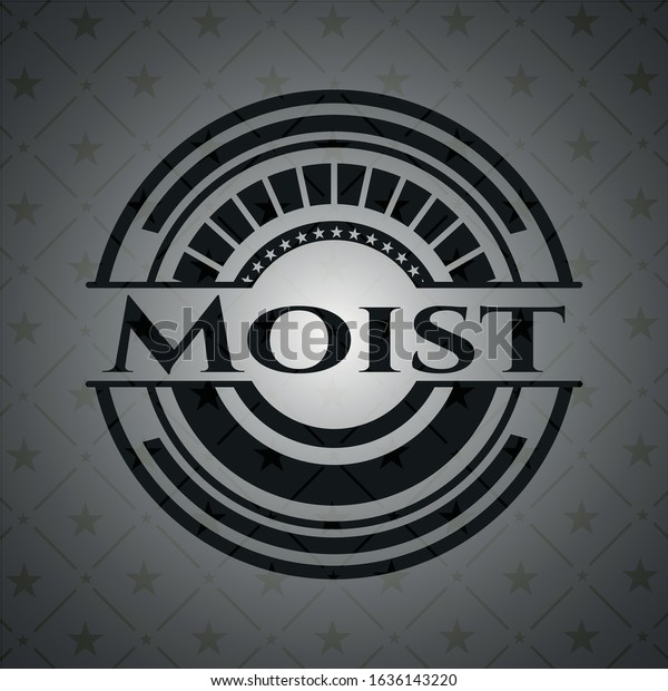 Moist Dark Emblem Retro Vector Illustration Stock Vector (Royalty Free ...