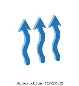 Moisture Evaporation3d Vector Illustration Isometric View Stock Vector ...
