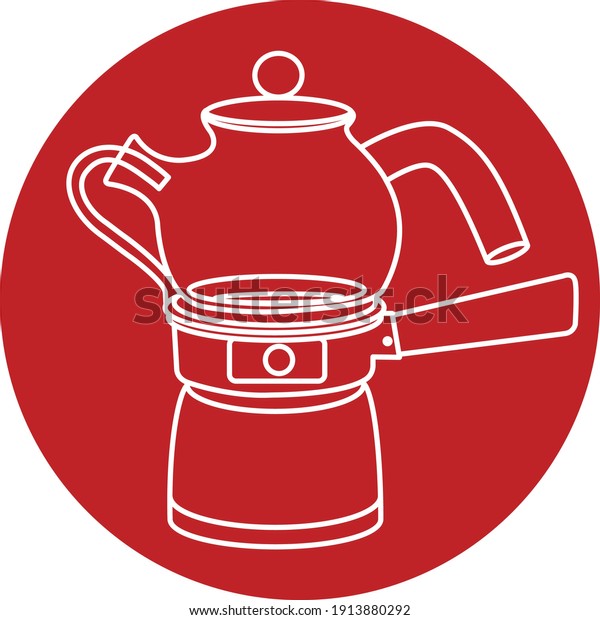 Moka Pot Vector Icon Moka Pot Stock Vector (Royalty Free) 1913880292 ...