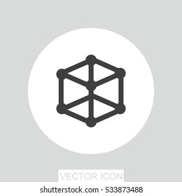 Molecular Compound Vector Icon Stock Vector (Royalty Free) 533873488 ...