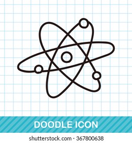 Molecular Modeling Doodle Stock Vector (Royalty Free) 367800638
