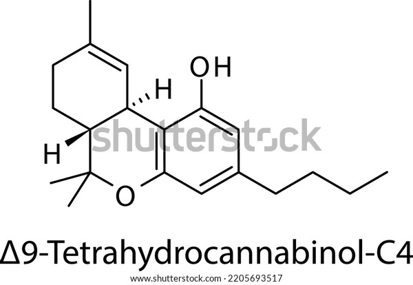 Molecular Structure On White Background Pharmaceutical Stock Vector ...