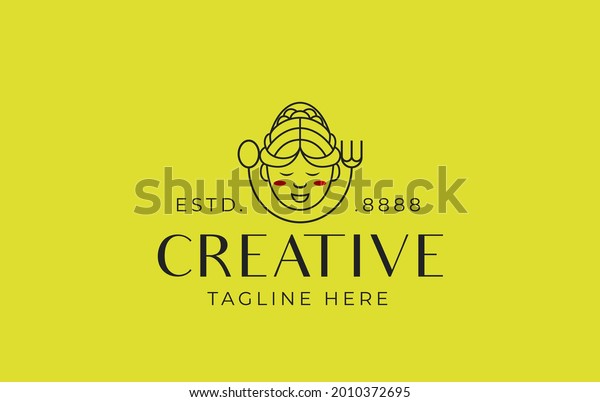 Moms Cooking Logo Design Template Vector Stock Vector (Royalty Free ...