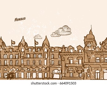 815 Monaco drawing Images, Stock Photos & Vectors | Shutterstock