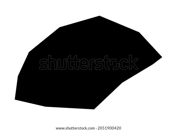 Monacocommune De Monacomonaco Map Fully Editable Stock Vector (Royalty ...