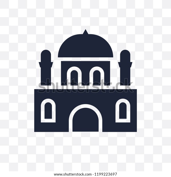 Monastery Transparent Icon Monastery Symbol Design Stock Vector ...