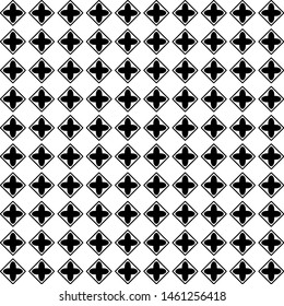 Monchrome Background Rhombus Cross Stock Vector (Royalty Free ...