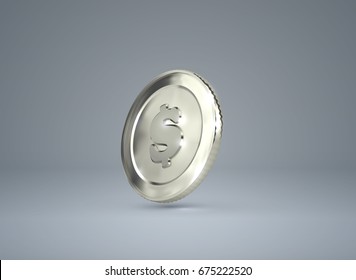 16,784 Silver coin 3d Images, Stock Photos & Vectors | Shutterstock