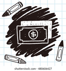 Money Bill Doodle Drawing Stock Vector (Royalty Free) 480606427 ...
