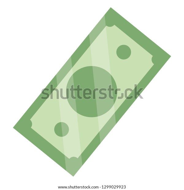 Money Bills Cartoon Stock Vector (Royalty Free) 1299029923