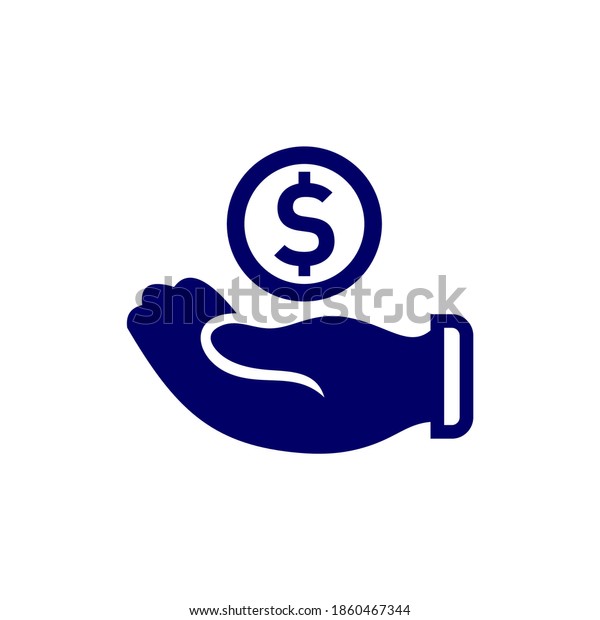 Money Care Logo Design Vector Template Stock Vector (Royalty Free ...