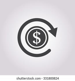 Money Circular Icon: vector de stock (libre de regalías) 331800872 ...