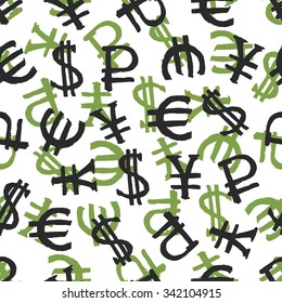 Money Finance Pattern Symbol Stock Vector (Royalty Free) 342104915 ...