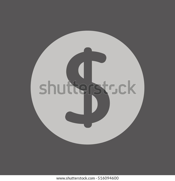 Money Icon Flat Design Stock Vector (Royalty Free) 516094600 | Shutterstock