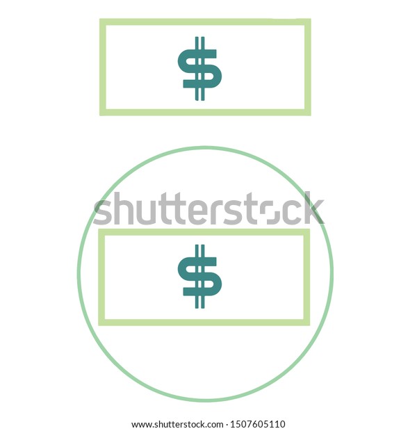 Money Icons Currency Logos Vector Design Stock Vector (Royalty Free ...