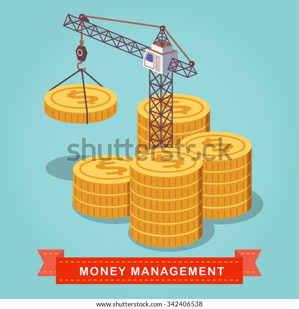 Money Management Vector Illustration Stock Vector (Royalty Free ...