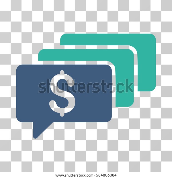 Money Messages Icon Vector Illustration Style Stock Vector (Royalty ...