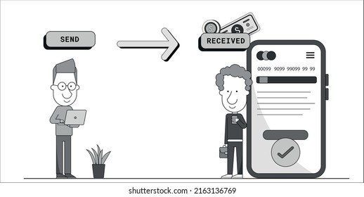 1,496 Payment Received Notification Images, Stock Photos & Vectors ...