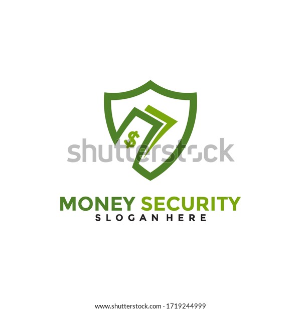 Money Security Logo Template Design Vector Stock Vector (Royalty Free ...