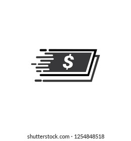 Fast Money Icon Logo Design Vector Stock Vector (Royalty Free) 1686617632
