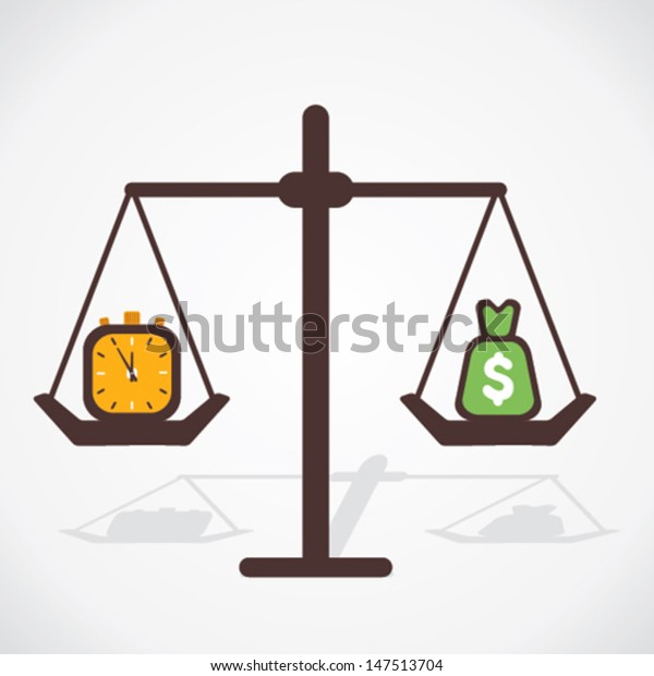 Money Time Equal Concept Vector Stock Vector (Royalty Free) 147513704 Money Time Equal Concept Vector Stock Vector (Royalty Free) 147513704