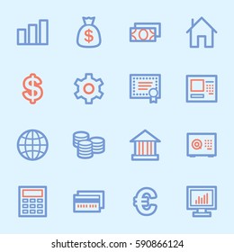 Money Web Icons Stock Vector (Royalty Free) 590866124 | Shutterstock