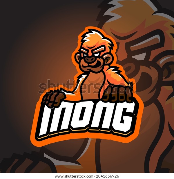 Mong Esport Logo Suitable Team Logo Stock Vector (Royalty Free ...