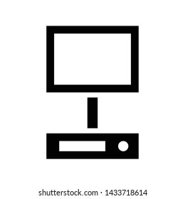 Multi Monitor Icon Outline Multi Monitor Stock Vector (Royalty Free ...