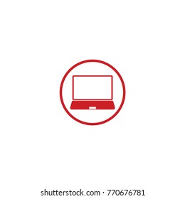 Monitor Vector Logo Laptop Vector Logo Stock Vector (Royalty Free ...