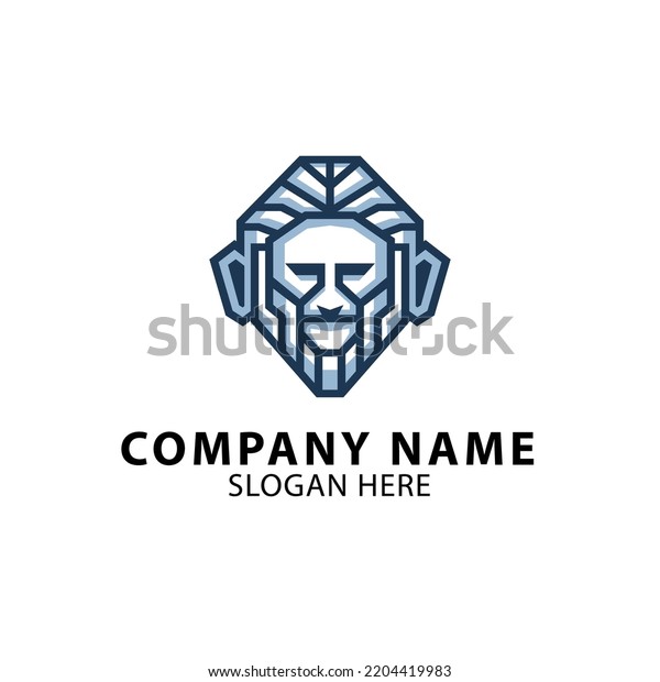 Monkey Robot Technology Logo Company Stock Vector (Royalty Free ...