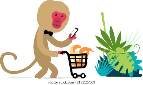3,927 Monkey shop Images, Stock Photos & Vectors | Shutterstock
