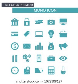 Mono Icons Set Stock Vector (Royalty Free) 1072309127 | Shutterstock
