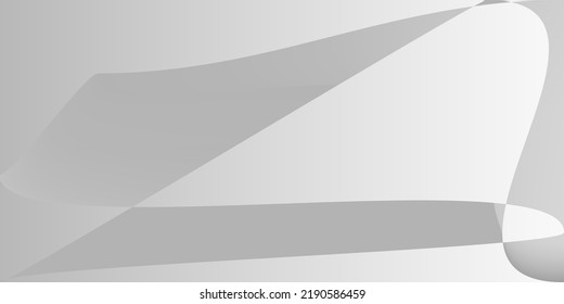 Monochromatic Grey Minimal Smooth Horizontal Lines Stock Vector ...