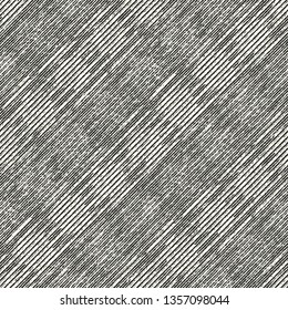 Monochrome Diagonal Grain Stroke Textured Background Stock Vector ...