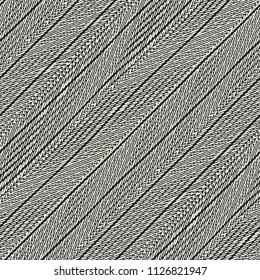 Monochrome Diagonal Herringbone Bands Seamless Pattern Stock Vector ...