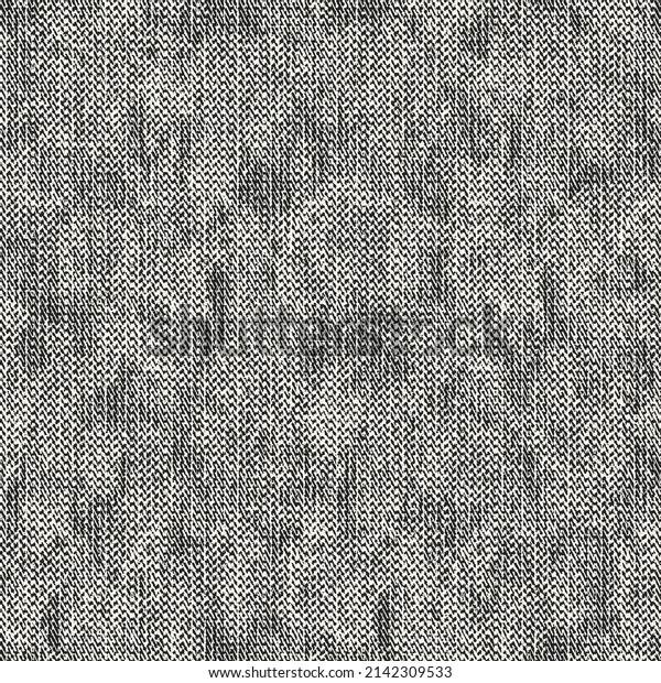Monochrome Distressed Canvas Textured Pattern Stock Vector (Royalty ...