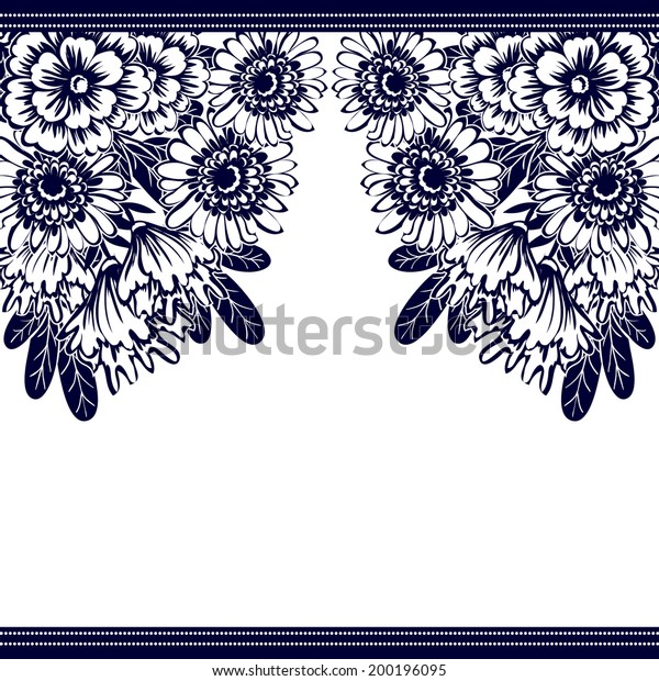 Monochrome Element Design Your Text Stock Vector (Royalty Free ...